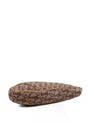 Dior Mini Diorissimo Canvas Saddle Pochette