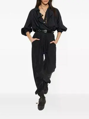 Isabel Marant Étoile Drawstring Pleated Trousers
