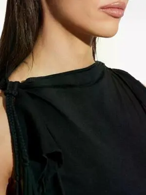 Isabel Marant Étoile Janick Asymmetrical Dress - Black