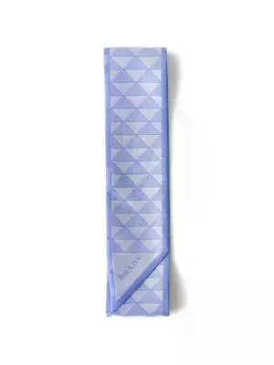 Prada Jacquard Silk Scarf