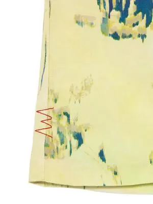 AMARANTO Floral Print Shorts