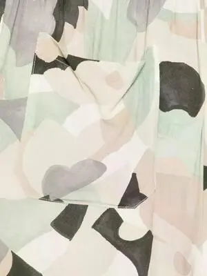AMARANTO Print Pocket Shorts