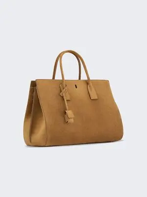 Saint Laurent Large Sac De Jour Tote Bag - Brown