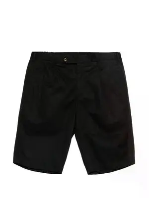 PT TORINO Pleated Shorts - Black