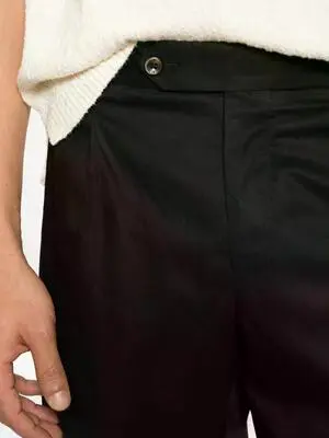 PT TORINO Pleated Shorts - Black