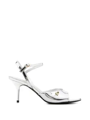 Moschino Heart-detail Heeled Sandals