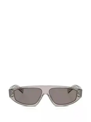 Prada Geometric-frame Sunglasses - Grey