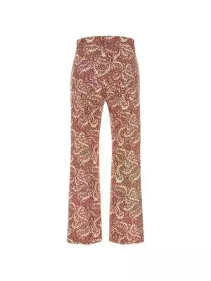 Max Mara Floral Patterned Trousers