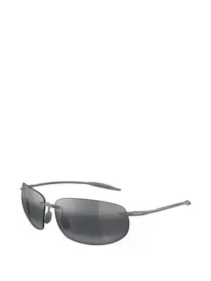 Maui Jim Breakwall Rimless Sunglasses - Grey