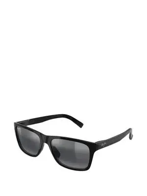 Maui Jim Kowelo Square-frame Sunglasses - Black