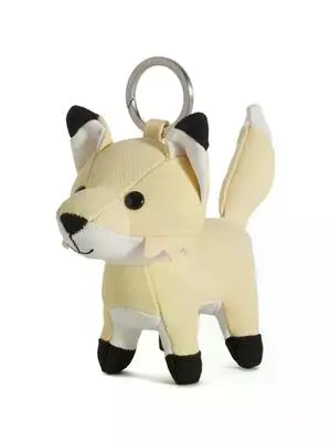 Maison Kitsuné Fox Keyring - Neutrals