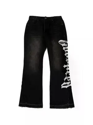 GODSPEED Logo Flared Jeans