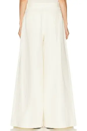 TWP Crosby Wide Leg Pant - Bone