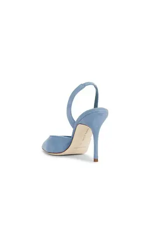 Manolo Blahnik Borelapla 90 Pump - Blue