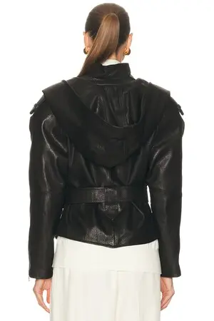 KAREN ARCANJO Renia Leather Jacket