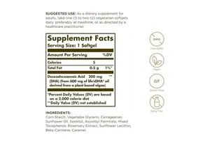 SOLGAR Omega-3 Vegetarian Dha