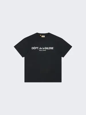 Men's Washed Black T-shirts