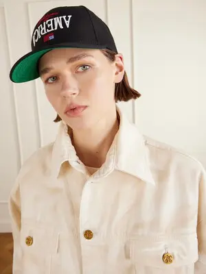 WILLY CHAVARRIA Community Center Embroidered Cotton Cap