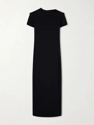 Khaite Iryl Open-back Maxi Dress - Black