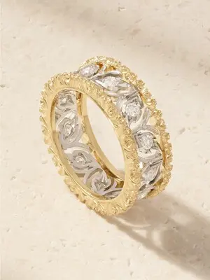 Buccellati Ramage Eternelle 18-karat Diamond Ring