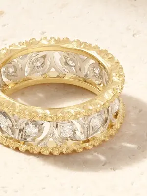 Buccellati Ramage Eternelle 18-karat Diamond Ring