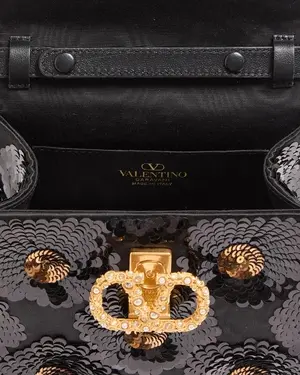 Valentino Garavani V Sling Mini Top Handle Bag With Vlogo