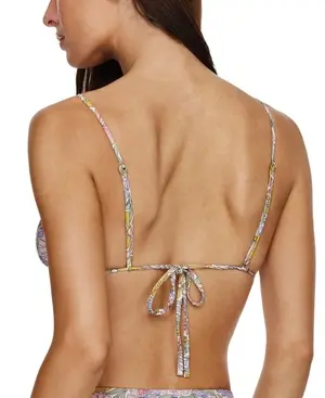 GOTTEX Soft Bloom Triangle Bikini Top - Multicolor