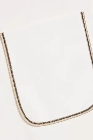 Brunello Cucinelli Bead-embellished Cotton-jersey T-shirt