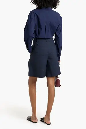 Matteau Cotton-poplin Shirt - Navy