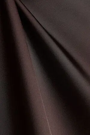 Norma Kamali Obie Satin Maxi Skirt