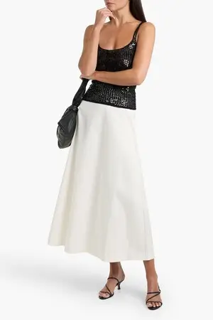 Matteau Sequined Crochet Tank