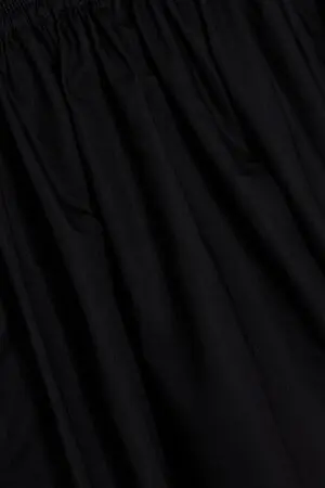 Matteau One-shoulder Cotton-poplin Maxi Dress
