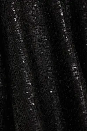 Norma Kamali Sequined Stretch-tulle Gown