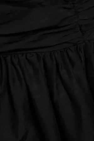 Matteau Cotton And Silk-blend Voile Maxi Dress
