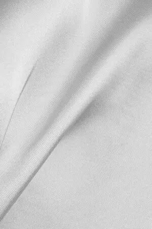 Norma Kamali Maria Draped Gown - Silver