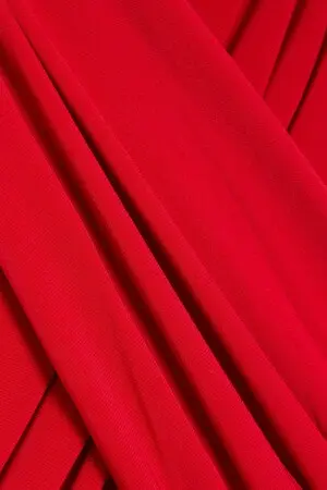 Norma Kamali Stretch-jersey Halterneck Gown - Red
