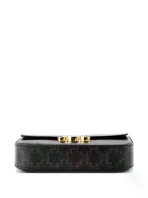 Celine Triomphe Coated Canvas Small Shoulder Bag