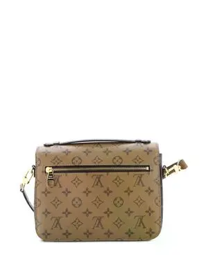 LOUIS VUITTON Pochette Metis Reverse Monogram Canvas Crossbody Bag - Brown
