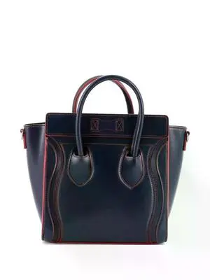 Celine Luggage Nano Crossbody Bag - Blue