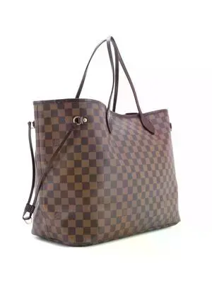 LOUIS VUITTON Neverfull Damier Gm Tote Bag - Brown