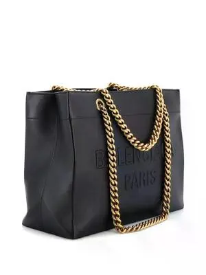 Balenciaga Duty Free Chain Leather Medium Tote