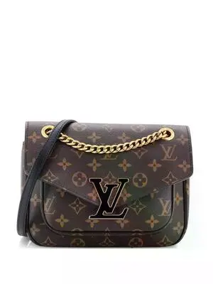 LOUIS VUITTON Passy Handbag Monogram Canvas Crossbody Bag - Brown