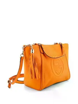 Gucci Soho Convertible Top Handle Satchel - Yellow