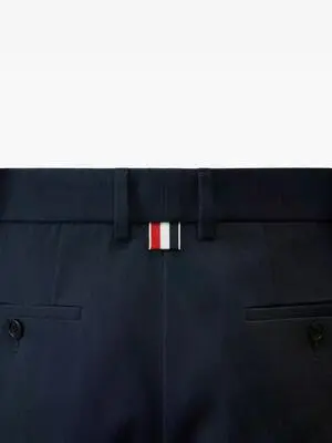 Thom Browne Flat-front Cropped Trousers