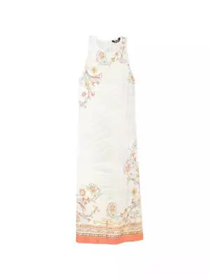 Just Cavalli Printed Midi Dress