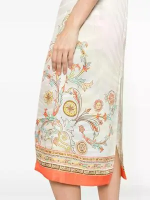 Just Cavalli Printed Midi Dress
