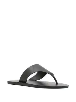Manebí Thong Strap Sandals - Black