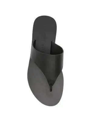 Manebí Thong Strap Sandals - Black