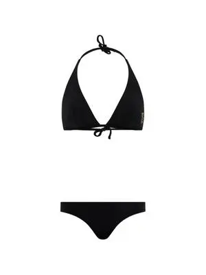 EA7 Logo-detail Bikini - Black