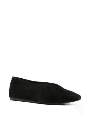 Manebí Pointed Ballet Flats - Black